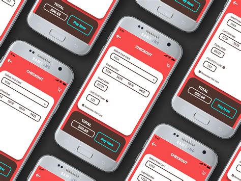 Credit Card Checkout Form Ui Design On Behance