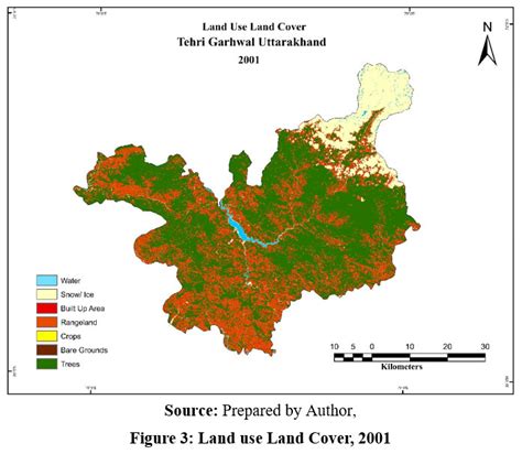 Analysing The Land Use Land Cover By Using Multispectral Remote Sensing Data In Tehri Garhwal