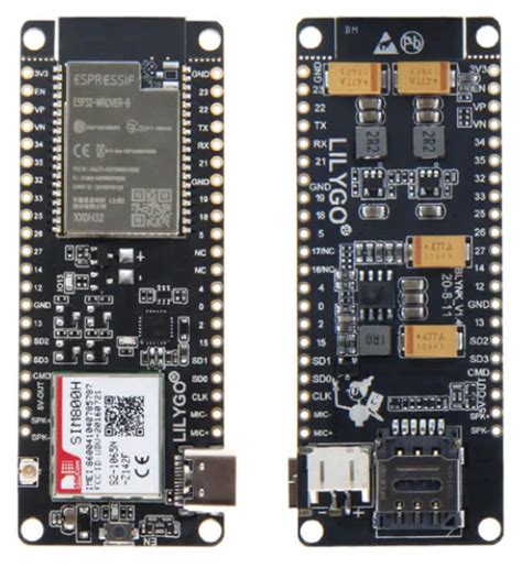 Lilygo Ttgo T Call Esp32 Sim800l Com44 R28 Faranux Electronics