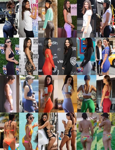A Collage Of Her Perfect Tight Ass Rvictoriajusticebutt