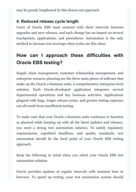 Ppt Guidelines For Oracle Ebs Test Automation Success 1 Powerpoint Presentation Id 11961311