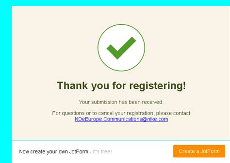 Thank You Your Submission Has Been Received Telegraph