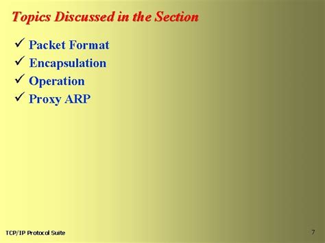 Chapter 8 Address Resolution Protocol Arp Tcpip Protocol