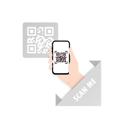 Premium Vector Qr Code Scanning Or Capture Mobile Phone Scan Me