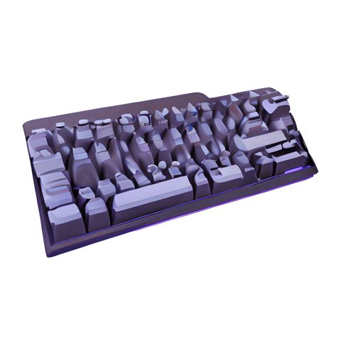 Futuristic Keyboard Graphic · Creative Fabrica