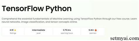 Ai免费课程71：tensorflow Python Ai工具站
