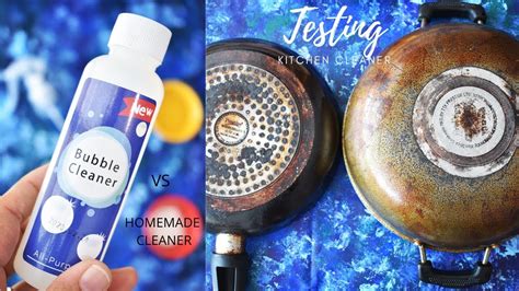 Homemade Vs Bubble Cleaner Kitchen Cleaning Hacksbubble Cleaner