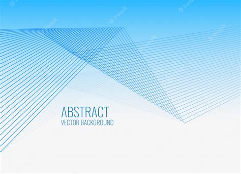 기하학적 인 라인 블루 추상적 인 배경 무료 벡터