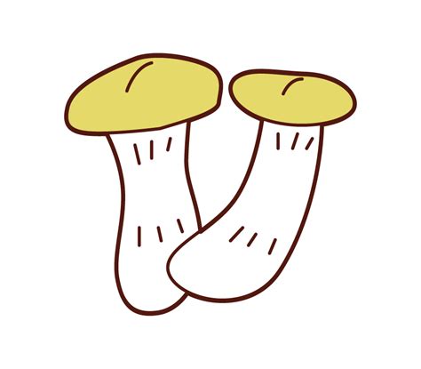 エリンギのイラスト フリーイラスト素材集 KuKuKeKe