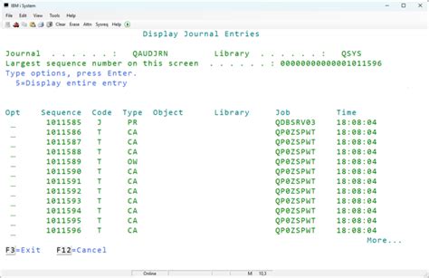 What Is An Ibm I Journal Nick Litten [ibm I As400 Iseries] Software Developer