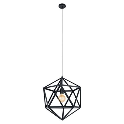Eglo Embleton Pendant Light Large Black