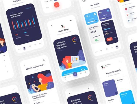 course app ui kit ui kit app online learning
