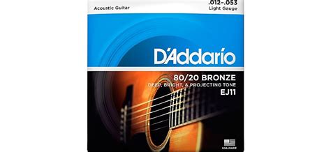 A Guide To Daddario Acoustic Guitar Strings Gc Riffs