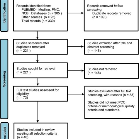 PRISMA Flow Chart For Reporting The Systematic Scoping Review Of