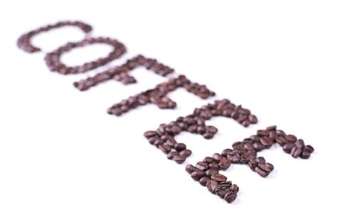 커피 비문 흰색 배경 커피가 게에 대 한 디자인에 볶은 커피 콩의 구성 0명에 대한 스톡 사진 및 기타 이미지 0명 갈색