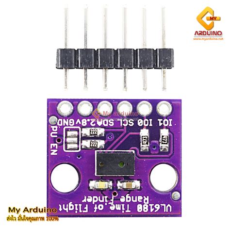 Vl6180 Range Finder Optical Sensor Module High Accuracy Light Sensor เซ็นเซอร์วัดระยะทางความ