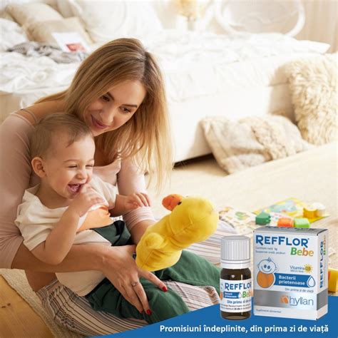 Picaturi Refflor Bebe Supliment Alimentar Pentru Sistemul Digestiv Colici Balonare Destinat