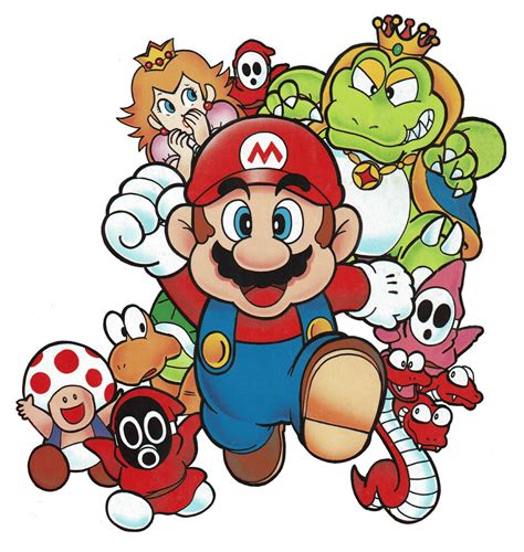 マリオ イラスト画像透過
