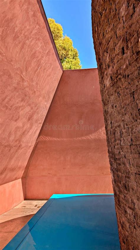 James Turrell Within Without Skyspace Artwork At Nga Canberra Australia Stock Image Image Of
