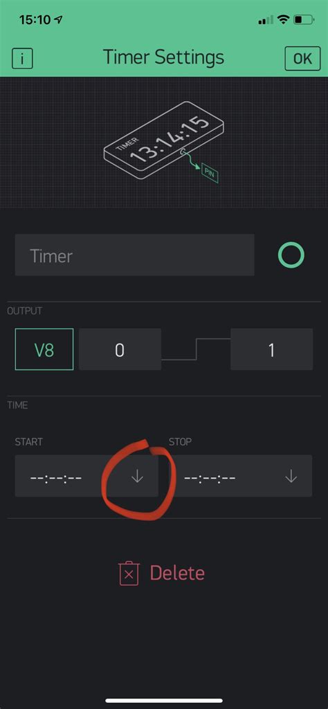 Can Not Setting Timer In App Blynk Need Help With My Project Blynk Community