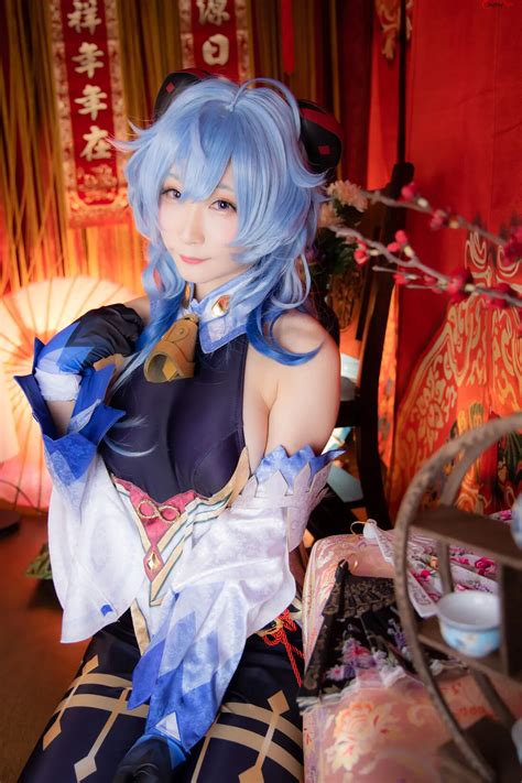 Nekokoyoshi Cosplay Ganyu Eula Genshin Impact Atsuki Cosplay Ganyu