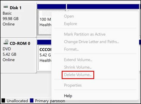 How To Delete Volumes Or Partitions That Disk Management Can T Remove