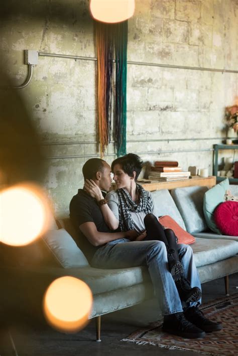 Downtown Engagement Session Popsugar Love And Sex