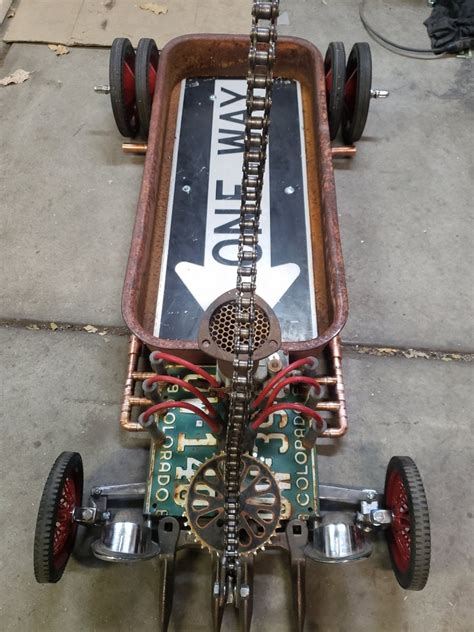 Stanced Radio Flyer Wagon