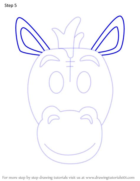 How To Draw Bullseye From Disney Emoji Blitz Disney Emoji Blitz Step