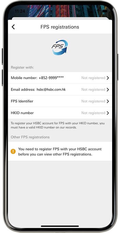FPS Faster Payment System Pay Government Bills HSBC HK