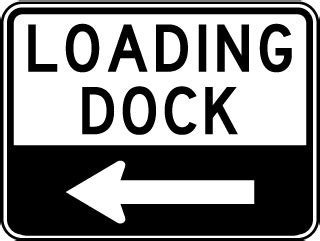 Loading Dock Signage Loading Dock Signs Delivery Signs