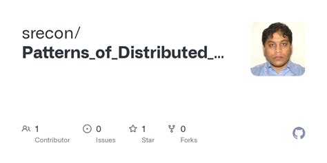 Github Sreconpatternsofdistributedsystems