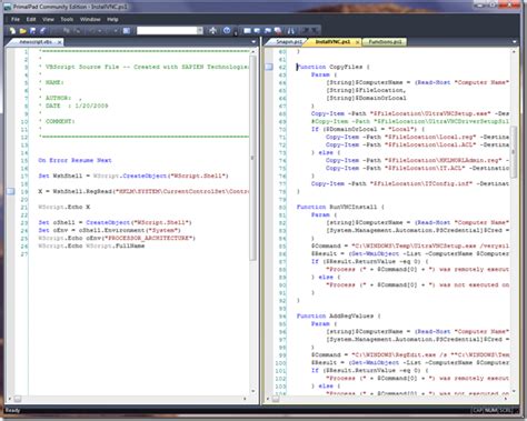 back from teched what s wrong with using notepad sapien blog