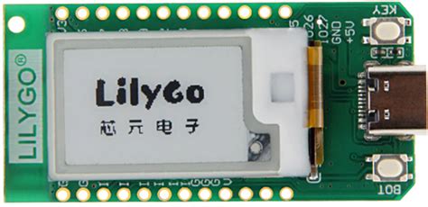 LiLyGo T Display EPaper 1 02 CkArduino