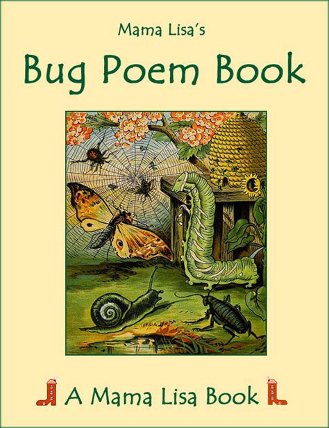 Bug Poem Book Ebook Mama Lisas World