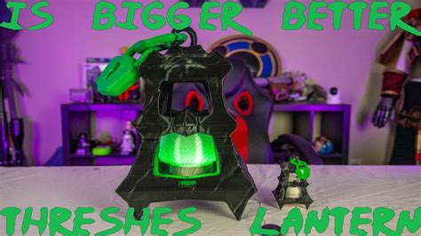 3d Printing League Of Legends Thresh Lantern For Cosplay Youtube