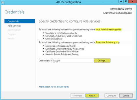 Microsoft Active Directory Certificate Services Ad Cs Installation Hamid Sadeghpour Saleh Blog