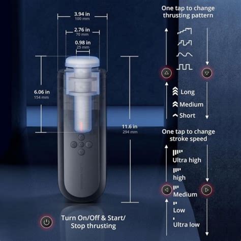 Lovense Solace App Controlled Automatic Thrusting Masturbator Sex Toy