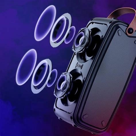 Jual Speaker Karaoke Bluetooth 5 0 Robot Rb490 Rgb Free Mic Jernih Original Di Seller Noelle