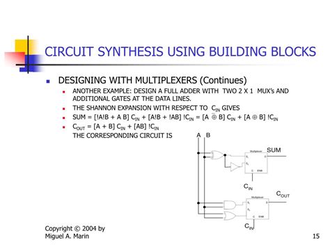 ppt combinational circuit synthesis powerpoint presentation free