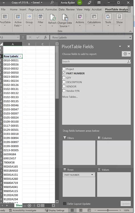 Looking For Pivot Table Feature In Smartsheet Smartsheet Community
