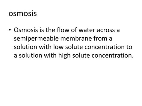 Osmotic Fragilitypptx Blood Disorders Diseases And Conditions