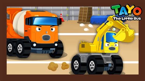 Strong Heavy Vehicles Racing L Tayo Monster Truck L Tayo The Little Bus