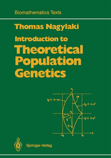 Introduction To Theoretical Population Genetics Nagylaki Thomas 9783540533443 Books Amazon Ca