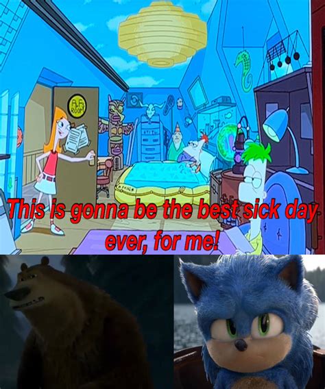 Boog And Sonic Disappointed At Candace By Nicolefrancesca On Deviantart