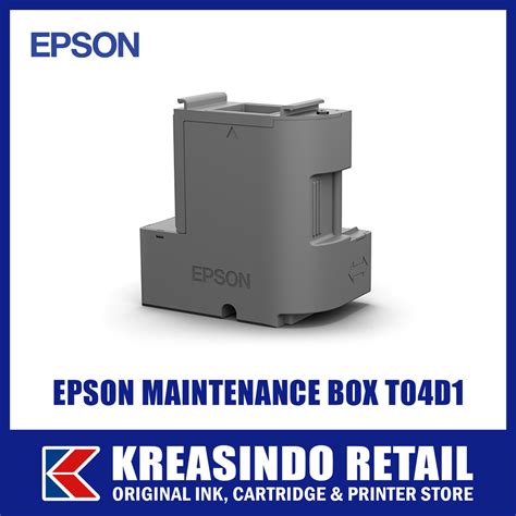 Jual Epson Maintenance Box T04d1 Original L6160l6170l6190l6260