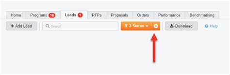 Discard Sales Leads