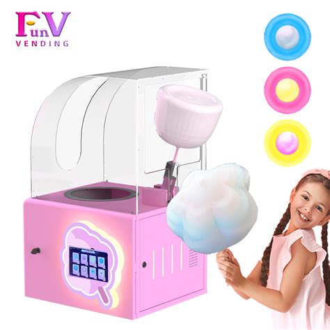 Mini Cotton Candy Machine Mini Cotton Candy Vending Machine Low Cost High Profits Fun Vending