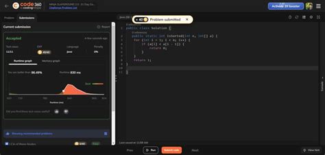 Harish Murugesan On Linkedin Codingchallenge Ninjaslayground Codingninjas Growthmindset