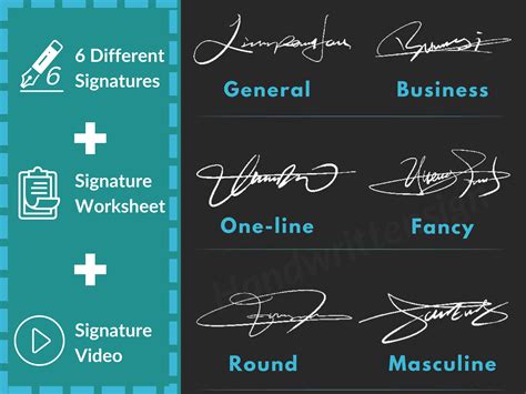 Fancy Signatures For Names